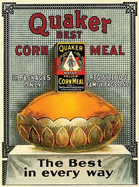 Solve Quaker Cornmeal Ad jigsaw puzzle online with 70 pieces