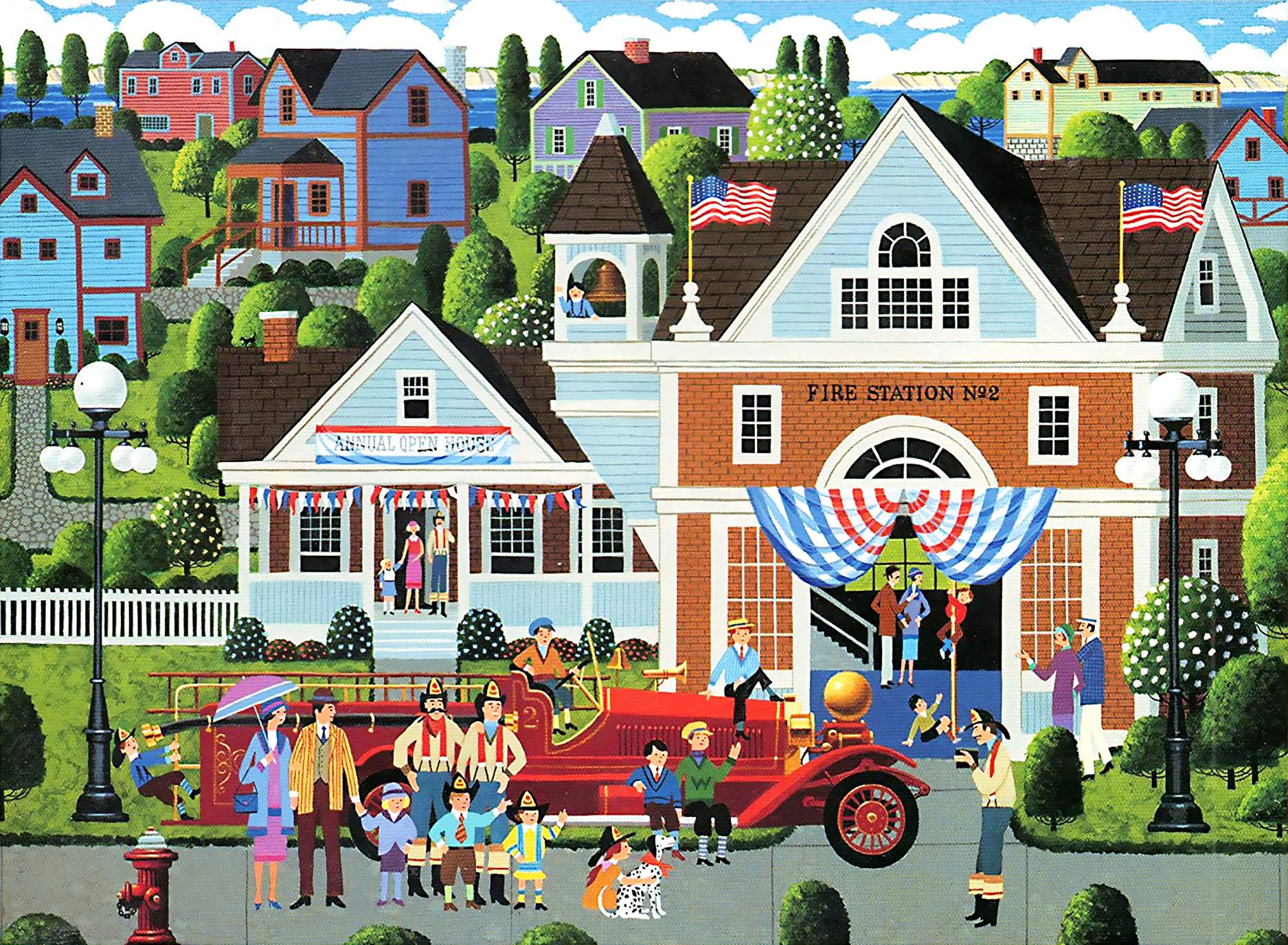 Solve Firehouse Fun jigsaw puzzle online with 165 pieces