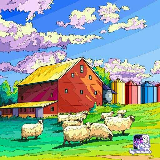 Jigsaw Puzzle | 64 pieces | COUNTING SHEEP | Jigidi