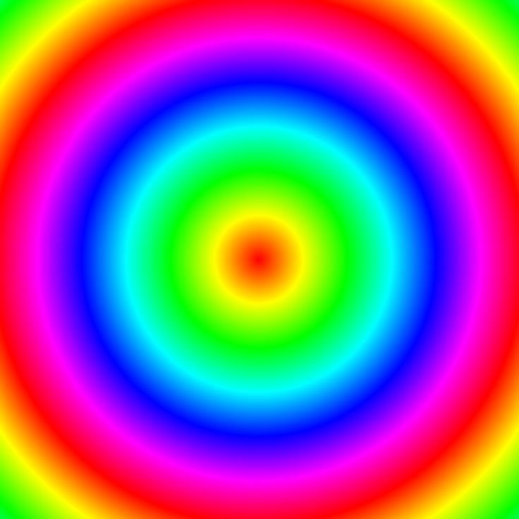 Solve Fuzzy Rainbow Circle jigsaw puzzle online with 144 pieces