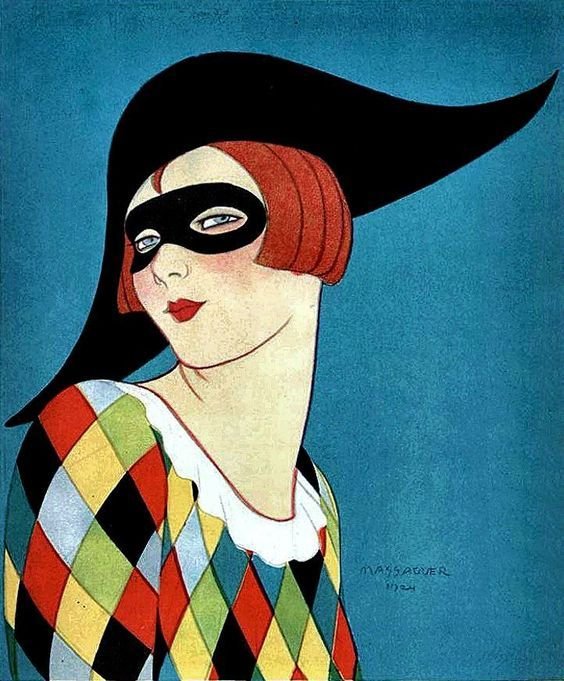 Solve Harlequin jigsaw puzzle online with 72 pieces