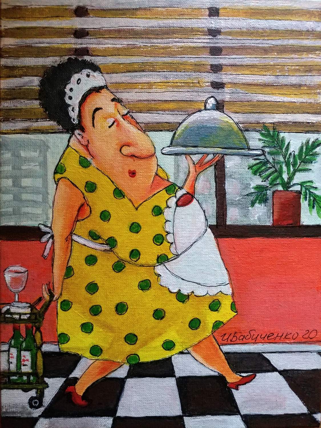 Jigsaw Puzzle | Irina Babichenko Artwork - 'First Class Service' | 192 ...