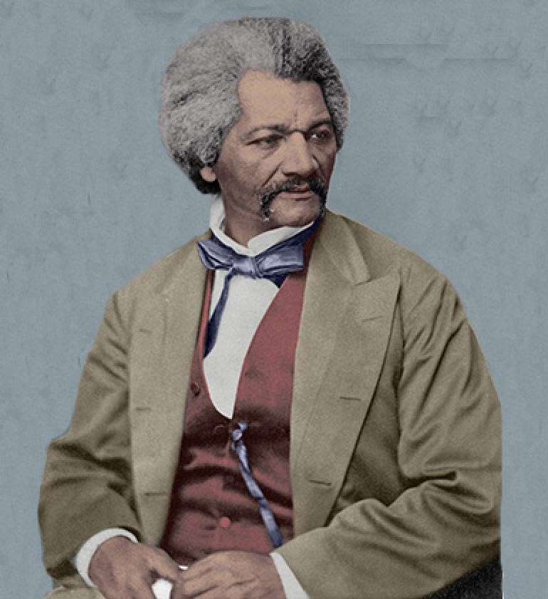 Solve Frederick Douglass 1818-1895 jigsaw puzzle online with 90 pieces