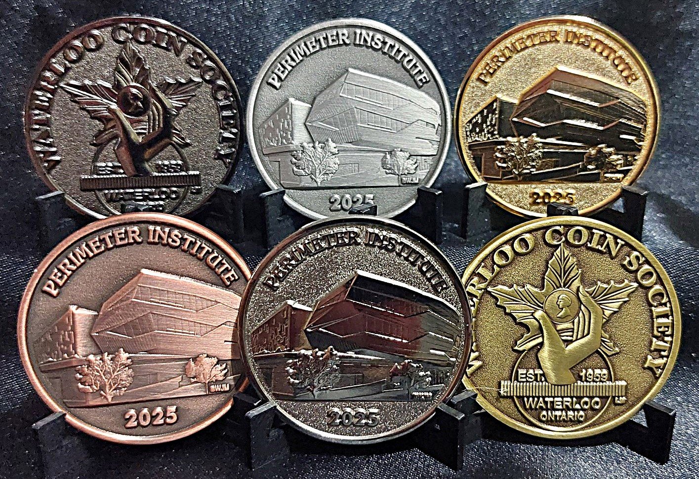 Solve Waterloo Coin Society 2025 Medals jigsaw puzzle online with 150 ...