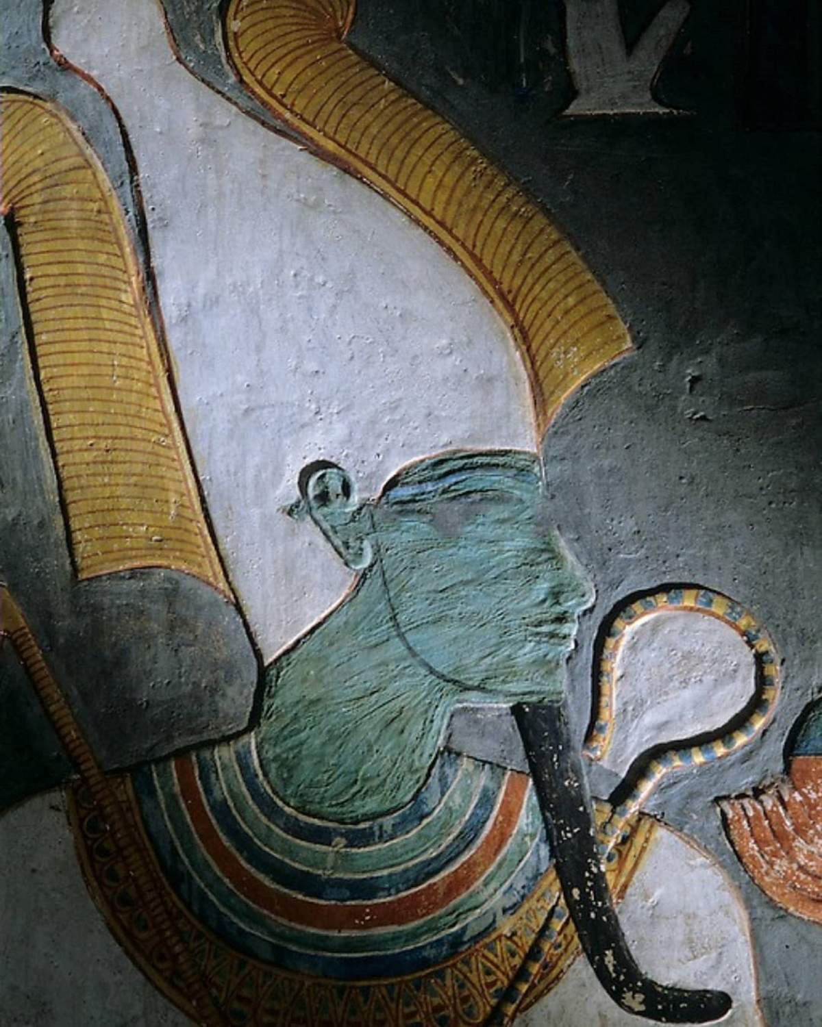 Solve Painting of God Osiris, tomb of Horemheb, Valley of the Kings ...