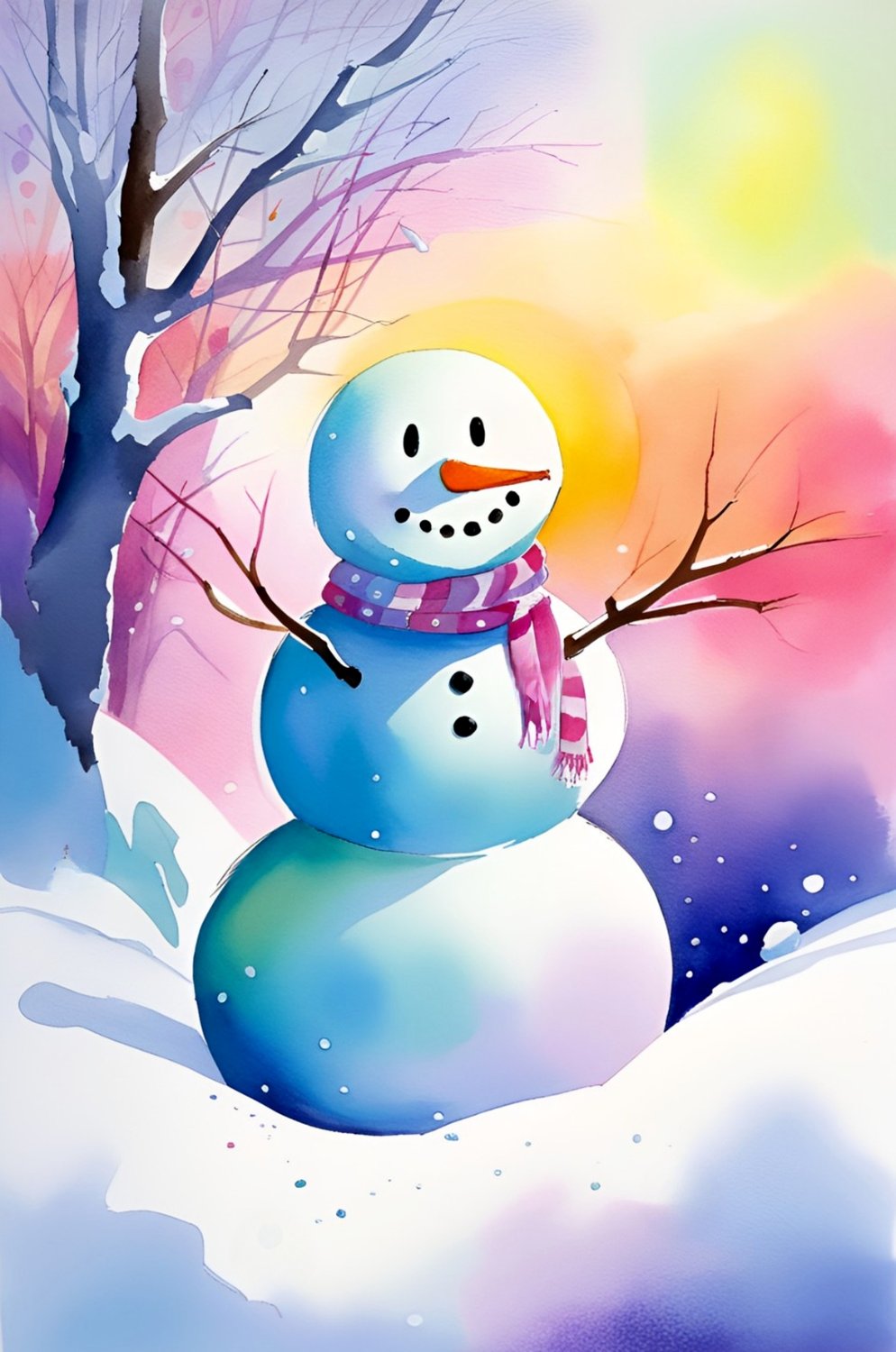 Solve Snowman, resizable 12 to 450 pieces jigsaw puzzle online with 70 ...