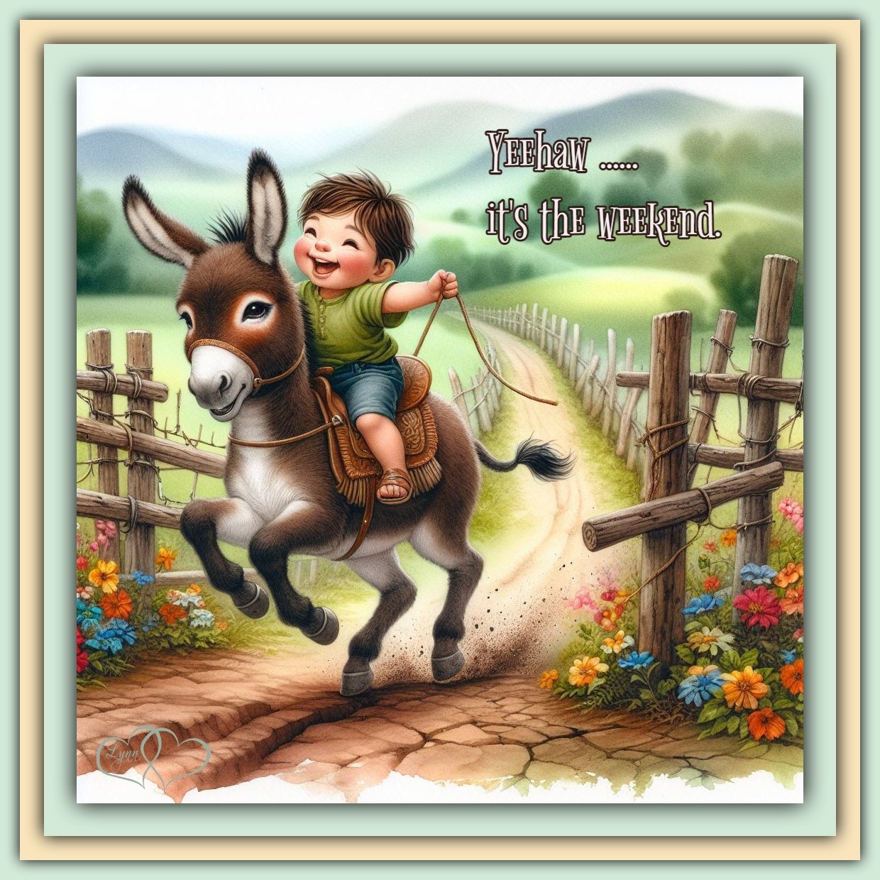 Solve It's the Weekend! jigsaw puzzle online with 64 pieces