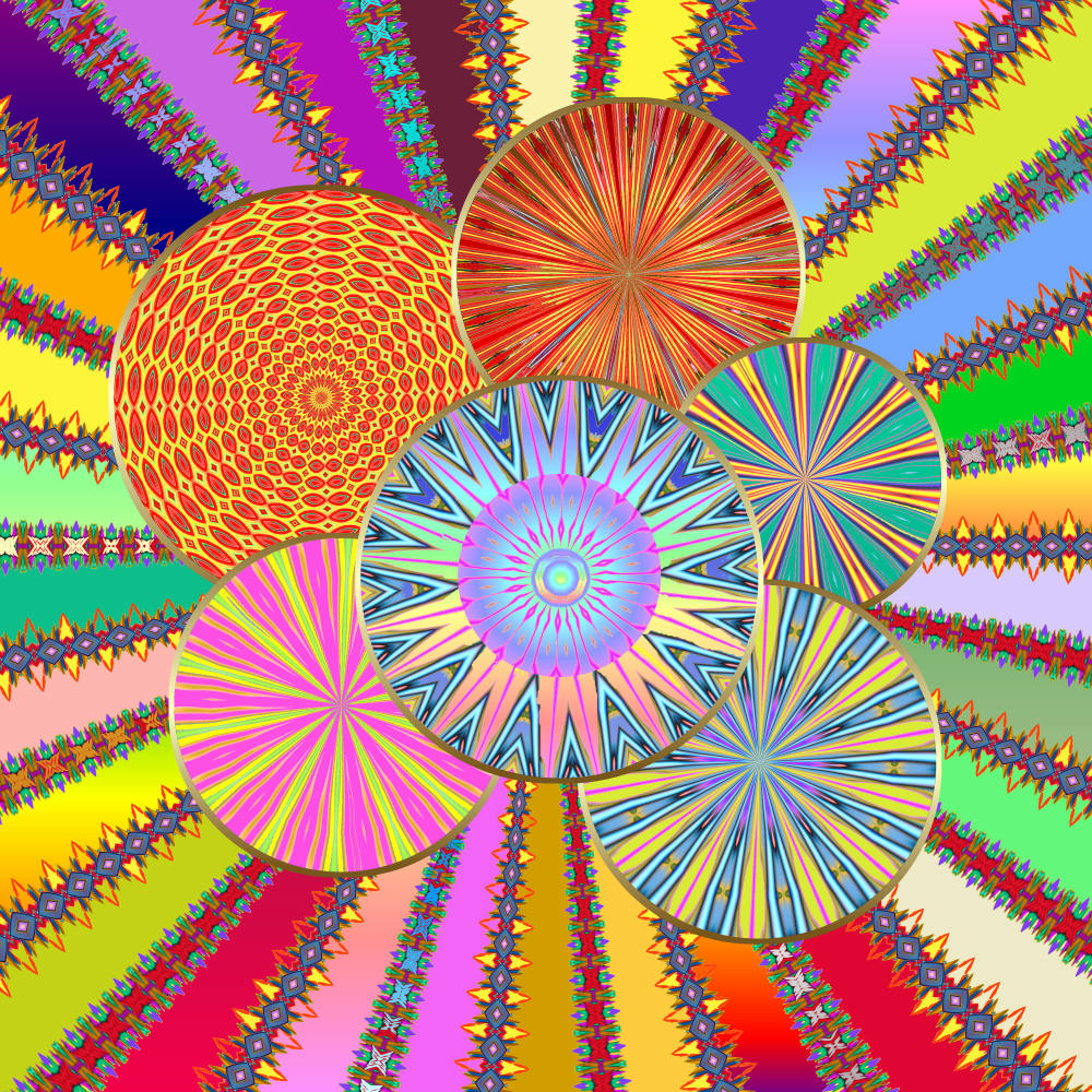 Solve DOING THE ROUNDS jigsaw puzzle online with 100 pieces