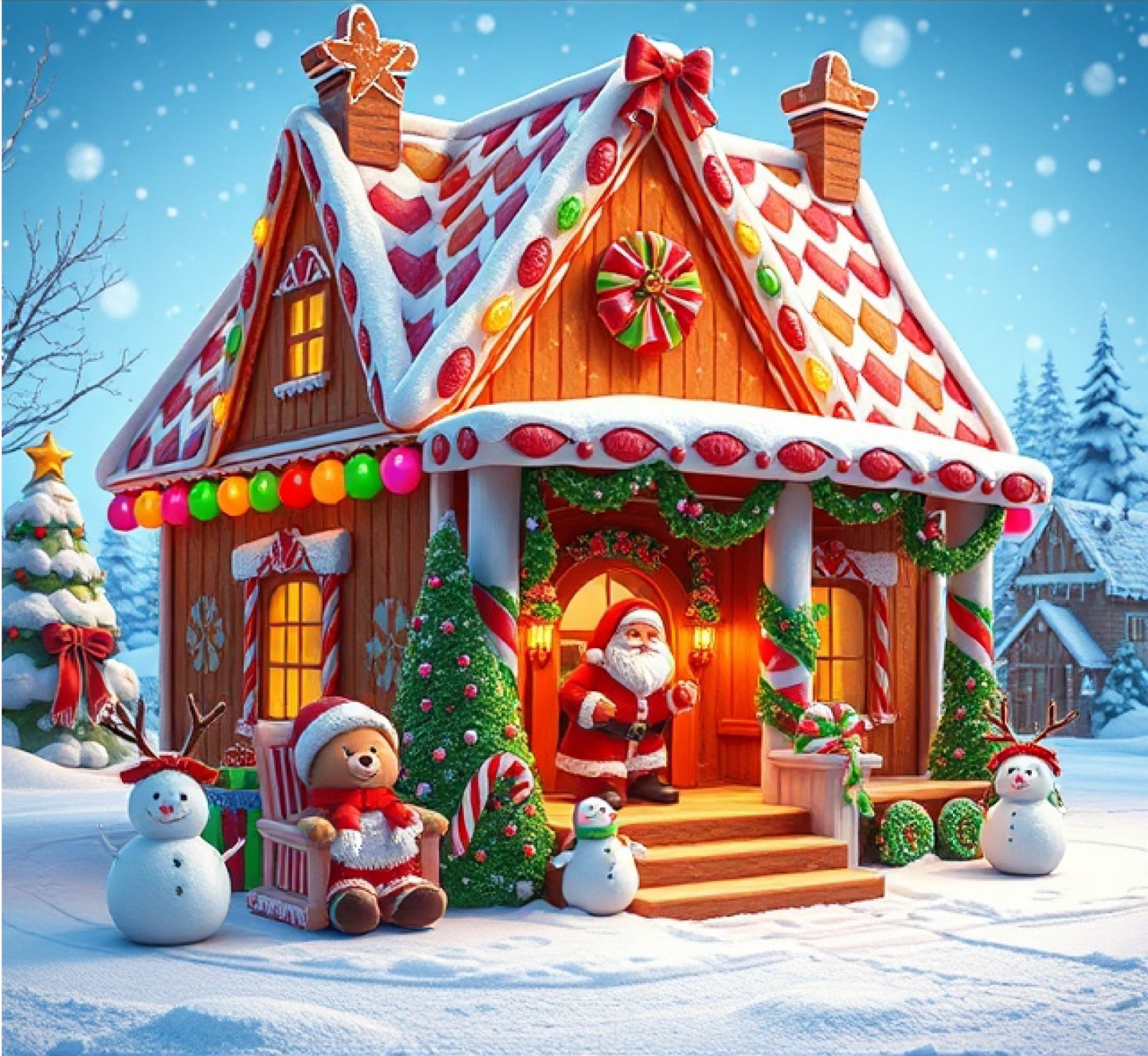 Solve christmas 9 jigsaw puzzle online with 600 pieces