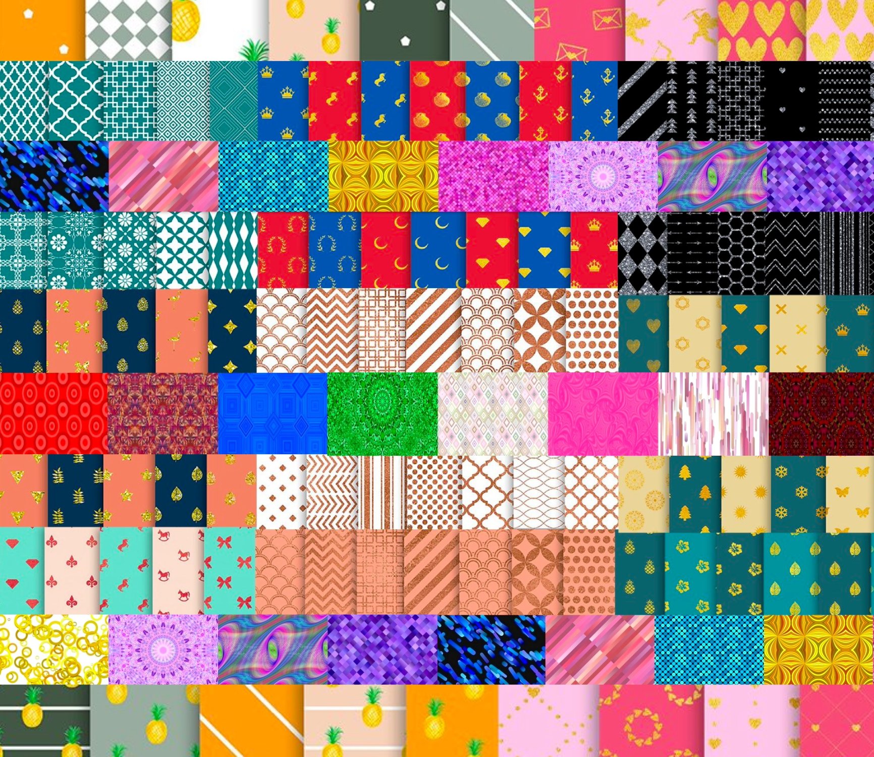 Solve Patterns jigsaw puzzle online with 99 pieces