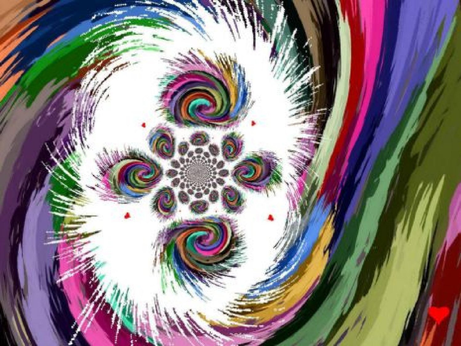 Solve Maybe a furry swirl? Small jigsaw puzzle online with 35 pieces