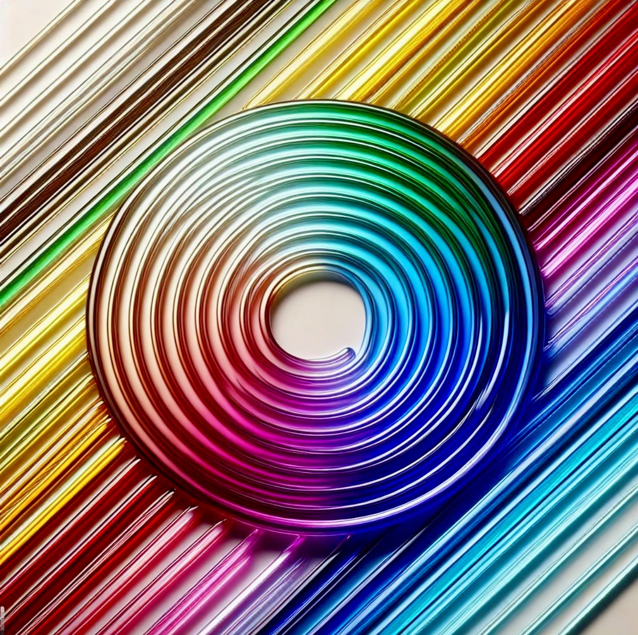 Solve Circles…or Spiral? jigsaw puzzle online with 64 pieces