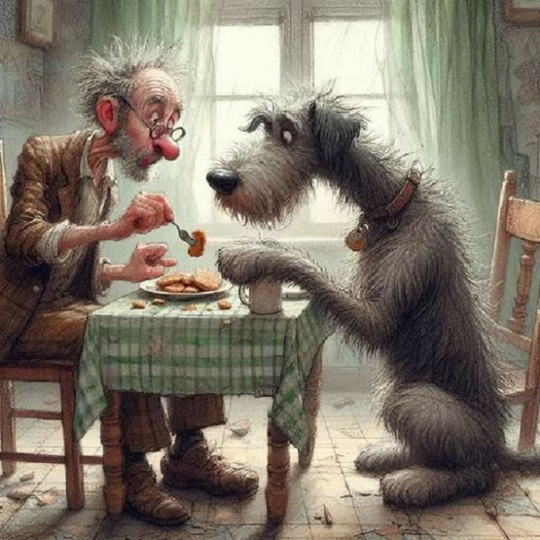 Solve Do Not Dunk That in My Coffee jigsaw puzzle online with 144 pieces