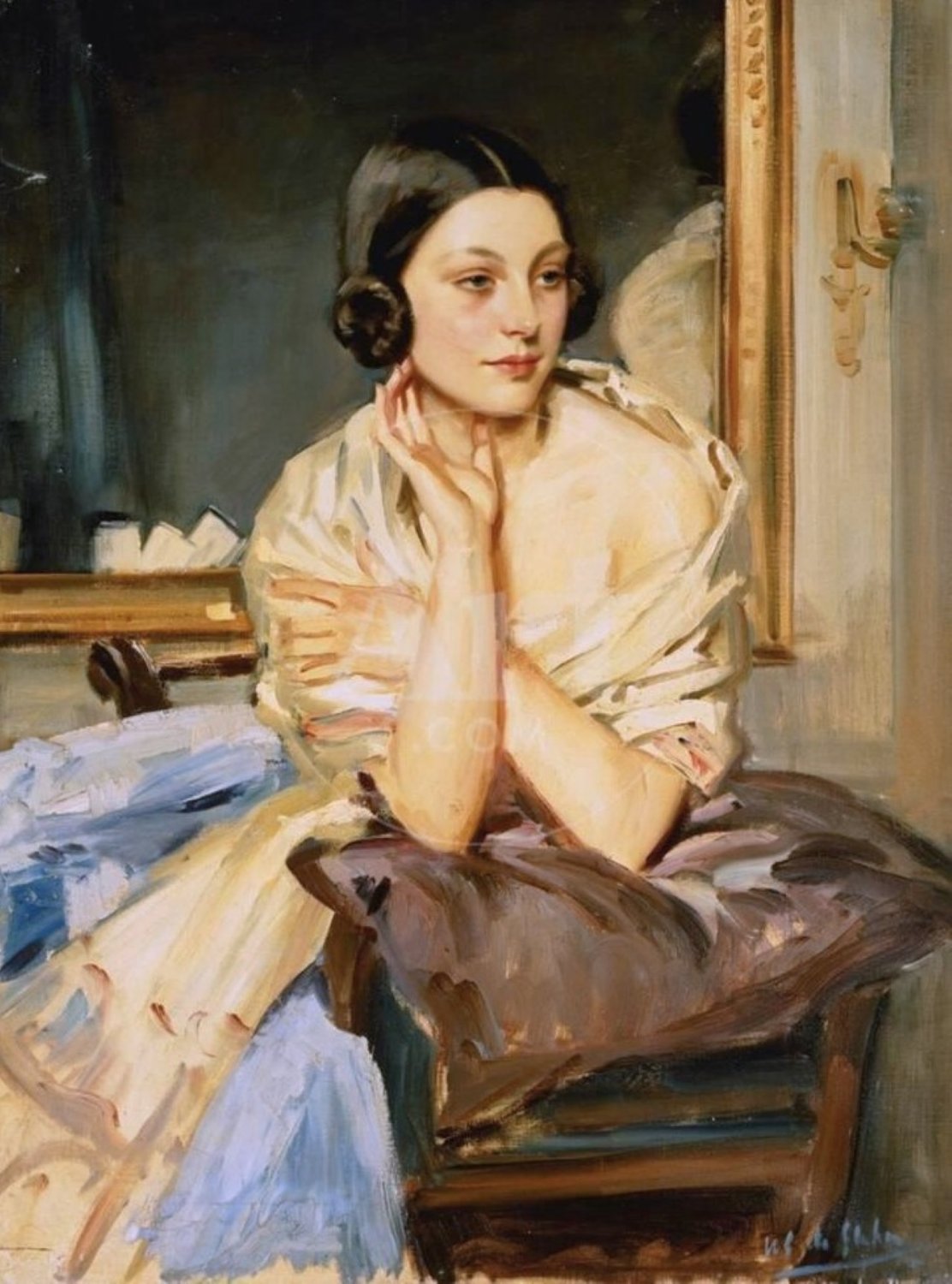 Solve Wilfred Gabriel de Glehn - (British, 1870 – 1951) - Study for the ...