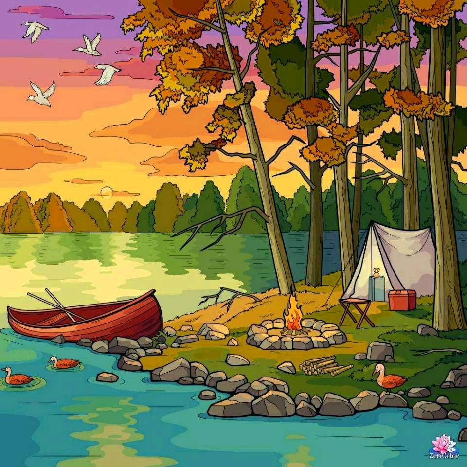 Solve 81 Zen Color jigsaw puzzle online with 64 pieces