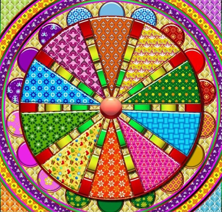 Solve CAROUSEL jigsaw puzzle online with 81 pieces