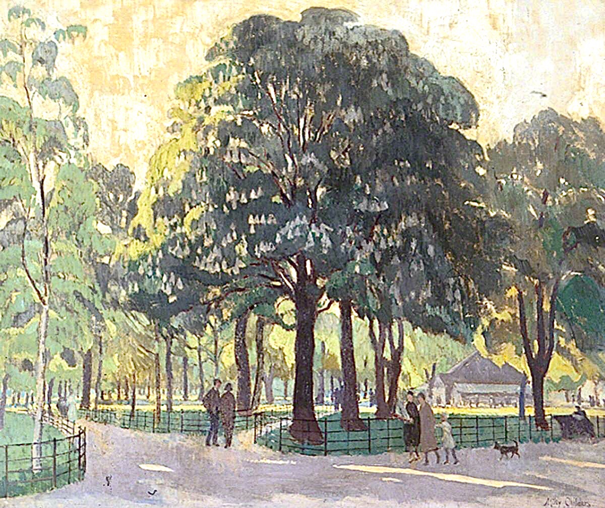 Solve In the Park, no date, Milly Childers (1866–1922) jigsaw puzzle ...