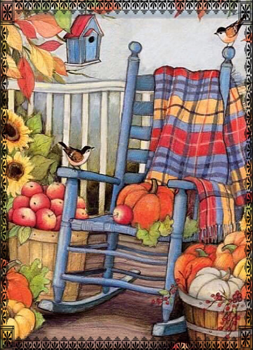 Jigsaw Puzzle | 192 pieces | Rocking in the Fall | Jigidi