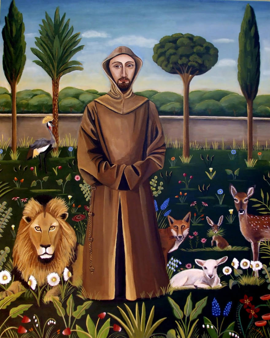 Solve Saint Francis of Assisi jigsaw puzzle online with 99 pieces
