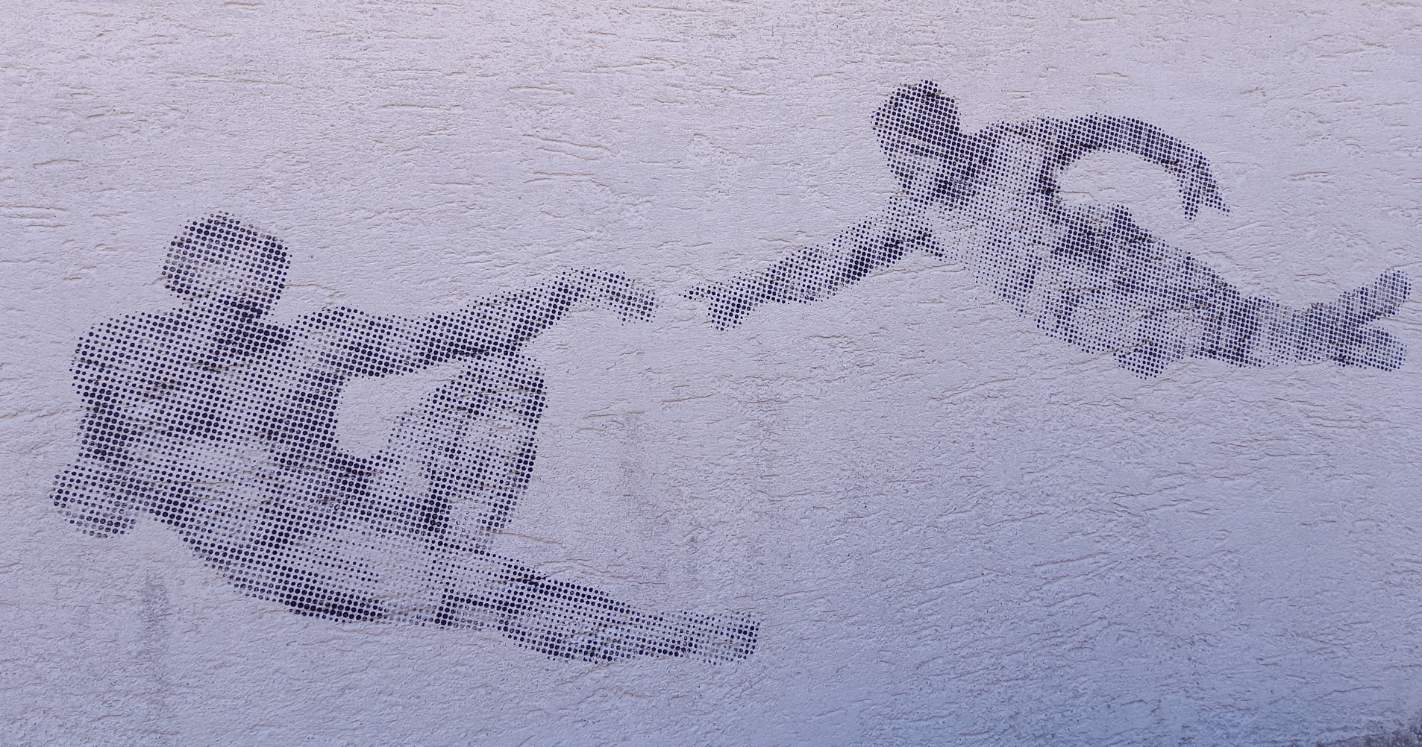 Solve Michelangelo "The Creation of Adam" jigsaw puzzle online with 28 ...