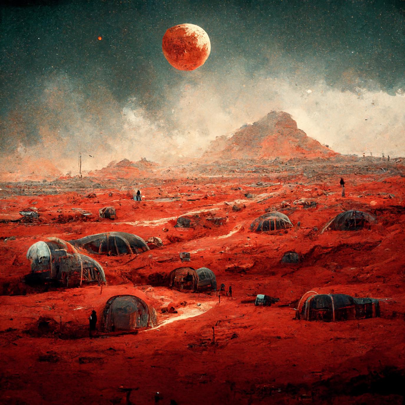 Solve Life on Mars jigsaw puzzle online with 121 pieces