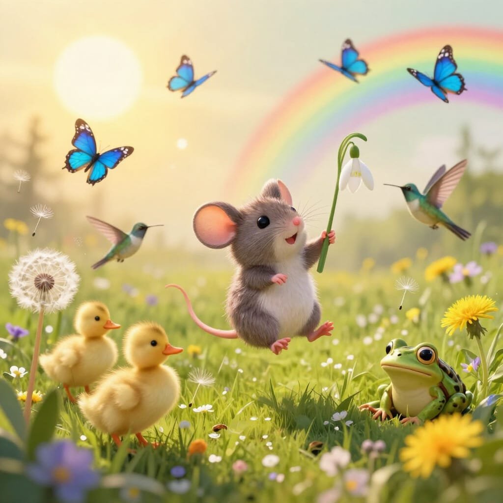Solve Springy Spring! jigsaw puzzle online with 49 pieces