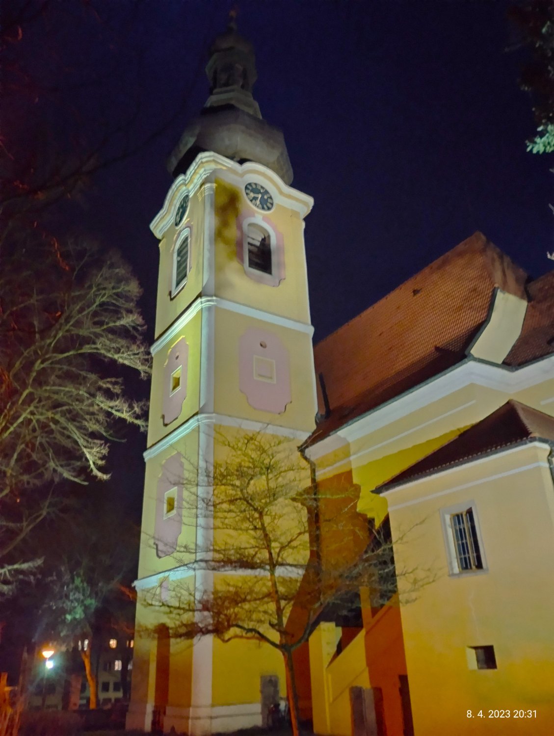Solve Church of the Holy Trinity, Zámecká, Chýnov, Czech Republic ...