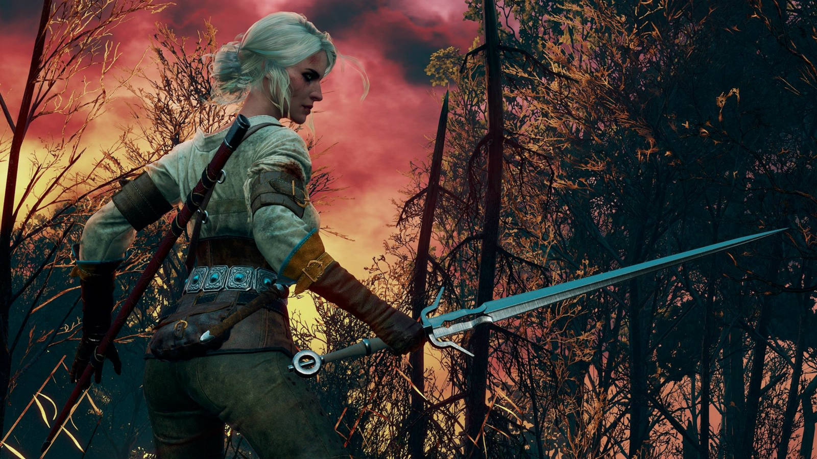 Solve The Witcher 3 Wild Hunt - Ciri jigsaw puzzle online with 252 pieces