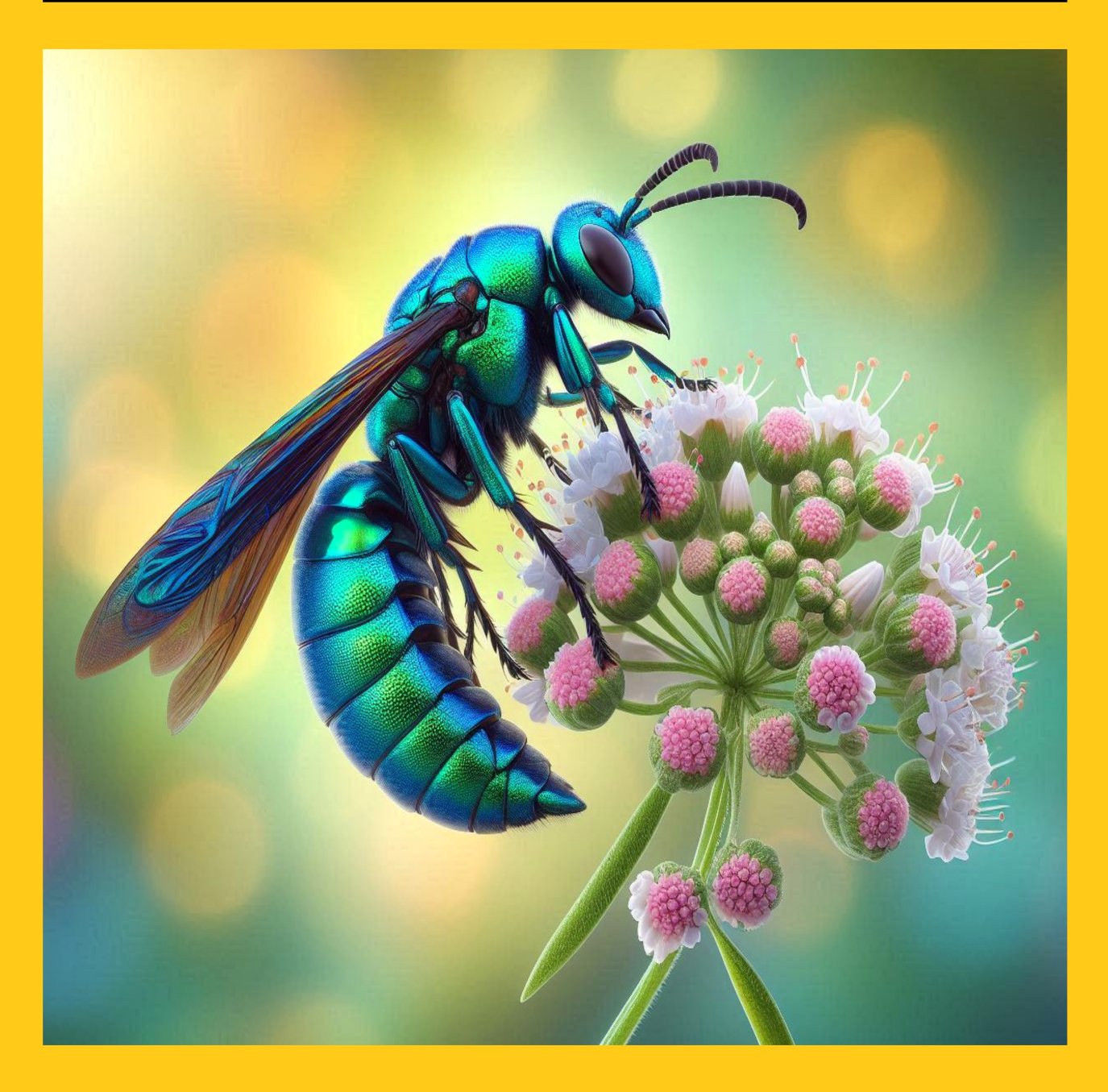 Solve AI Emerald Cockroach Wasp jigsaw puzzle online with 100 pieces