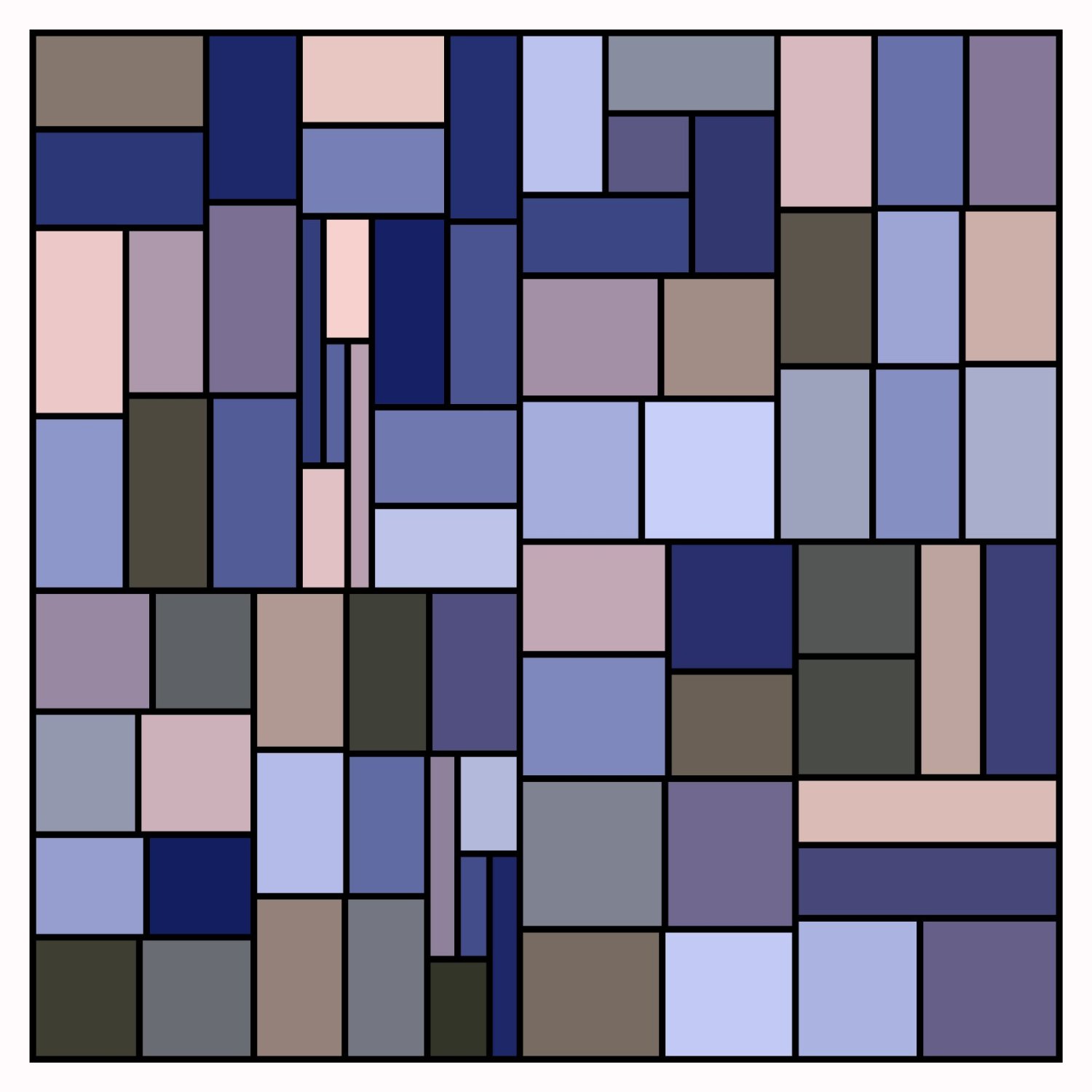 Solve 75 Rectangles jigsaw puzzle online with 400 pieces