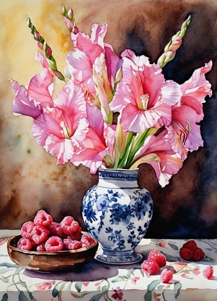 Jigsaw Puzzle | 192 pieces | AI Modified Still Life with Flowers and ...