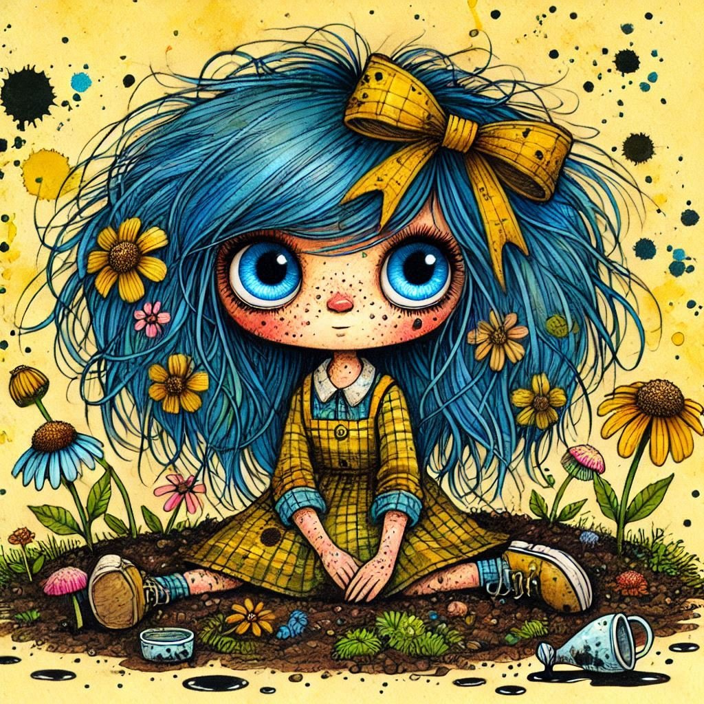 Solve girl jigsaw puzzle online with 306 pieces