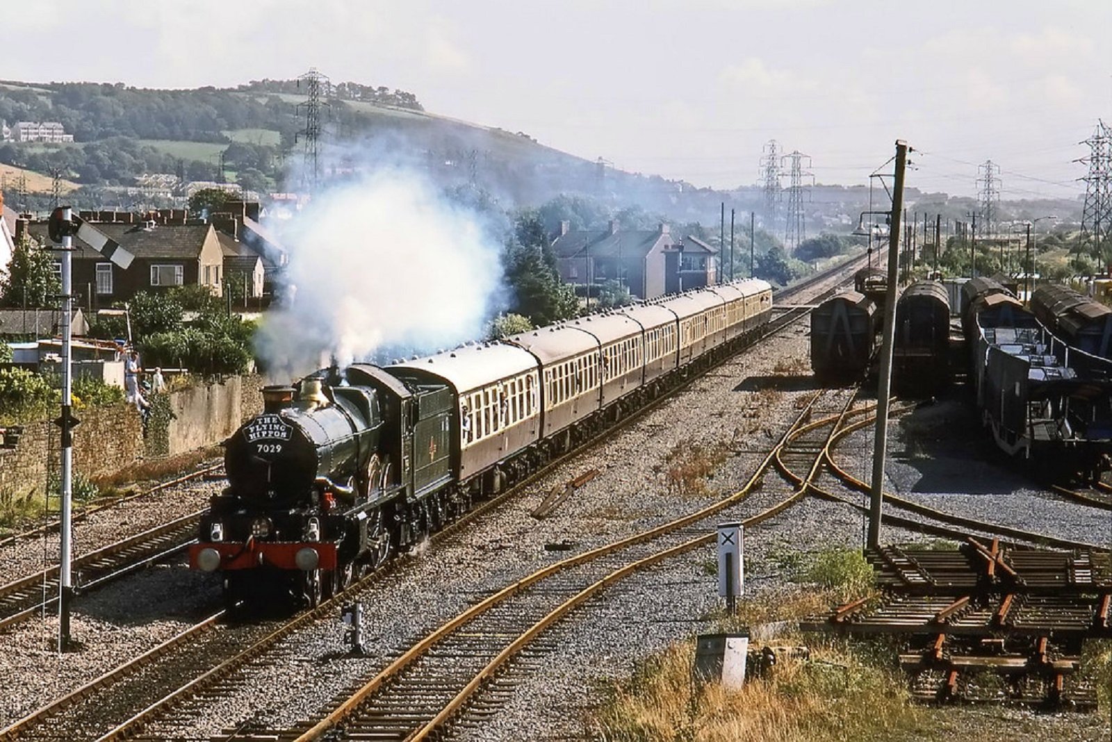 Solve GWR 4073 'Castle Class 4-6-0 7029 Clun Castle. jigsaw puzzle ...