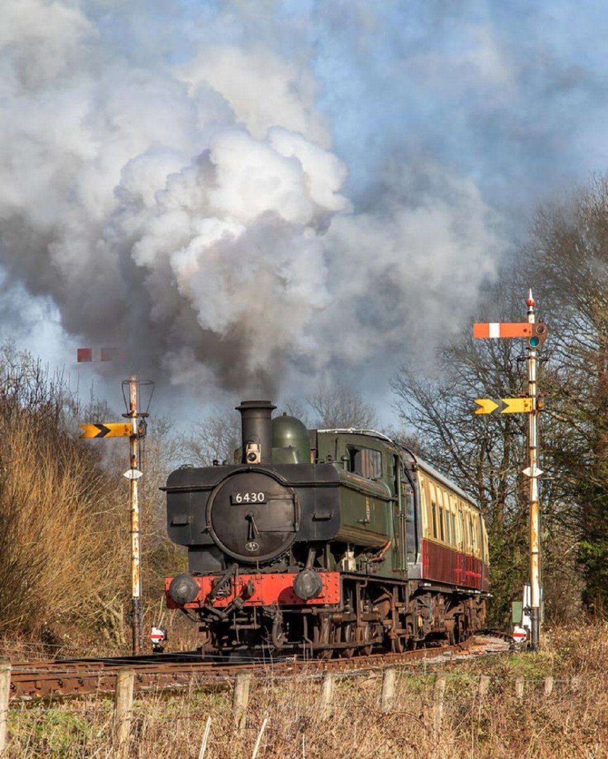 Solve GWR 64xx Class 0-6-0PT 6430. jigsaw puzzle online with 48 pieces