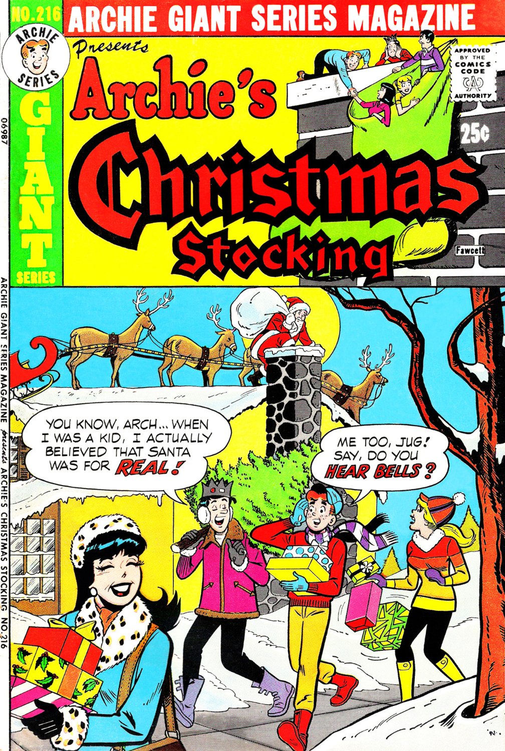 Solve Archie Giant (Dec 1972) jigsaw puzzle online with 96 pieces