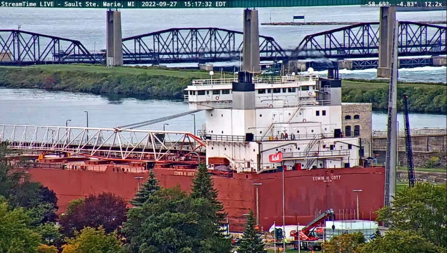 Solve Edwin H Gott, Sault Ste. Marie, September 27, 2022 jigsaw puzzle ...