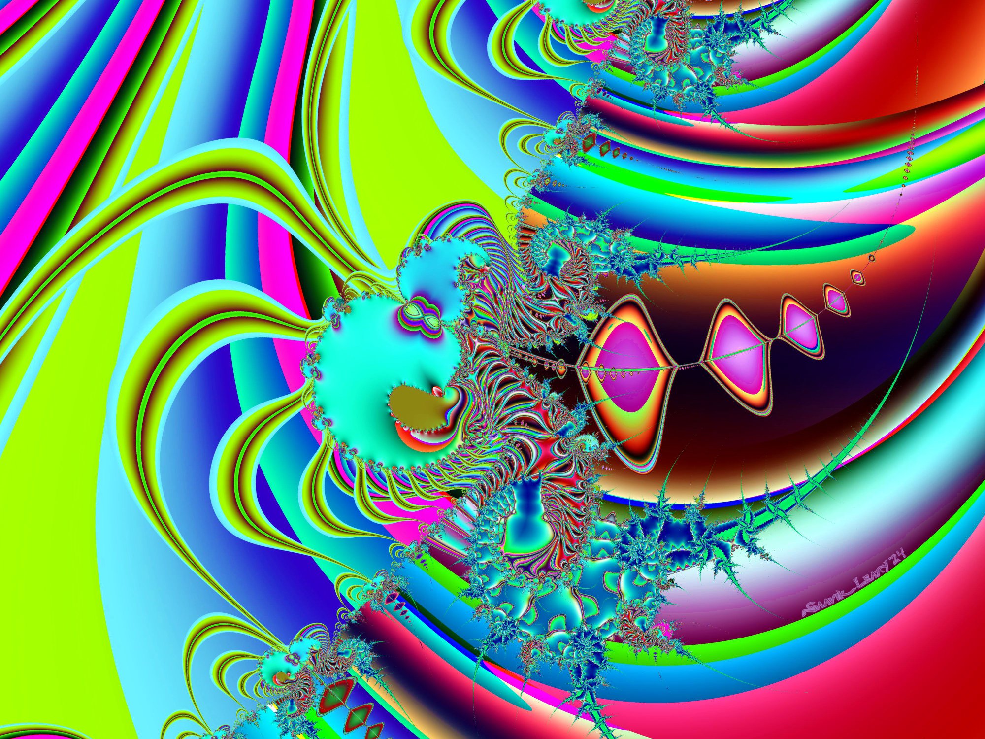 Jigsaw Puzzle | 221 pieces | 10222024 Sterling fractal Widgets medium ...