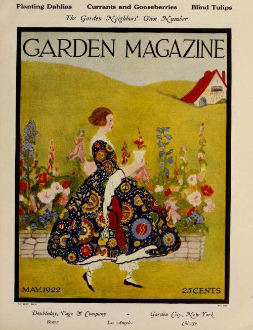 Solve Vintage Magazine Cover - The Garden Magazine, May 1922 jigsaw ...