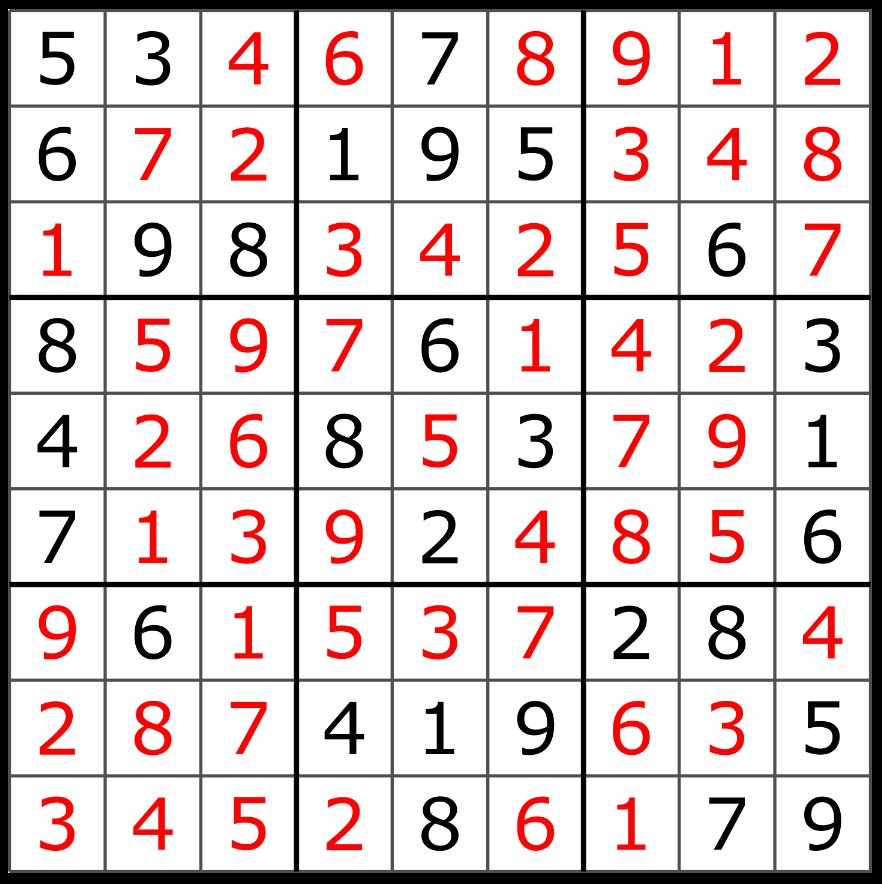 Solve Sudoku Puzzle jigsaw puzzle online with 100 pieces