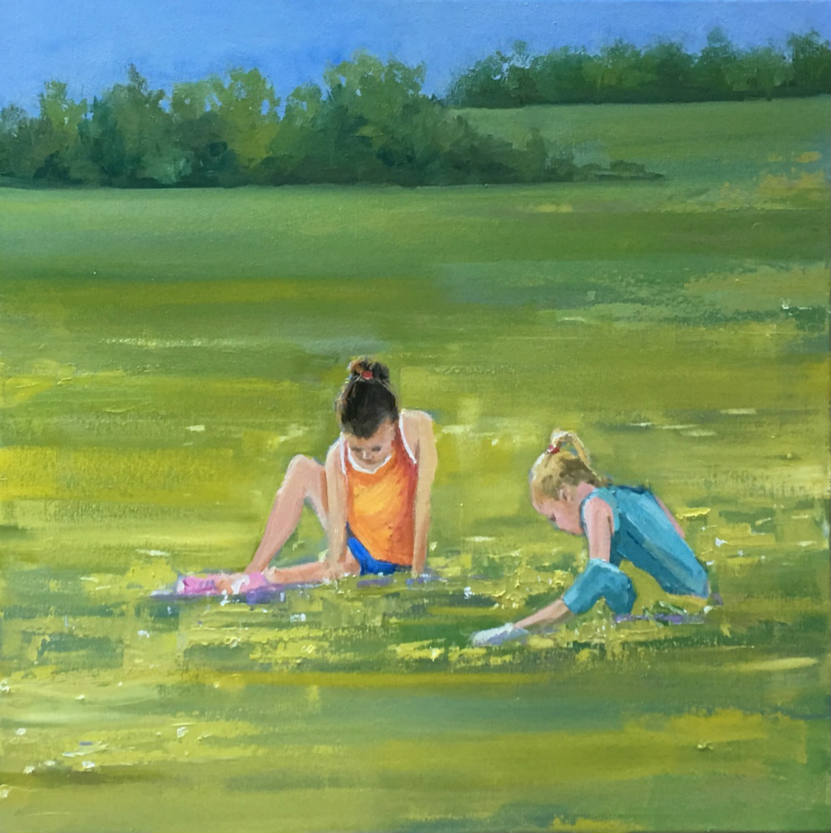 Solve "Clover Hunt" jigsaw puzzle online with 25 pieces