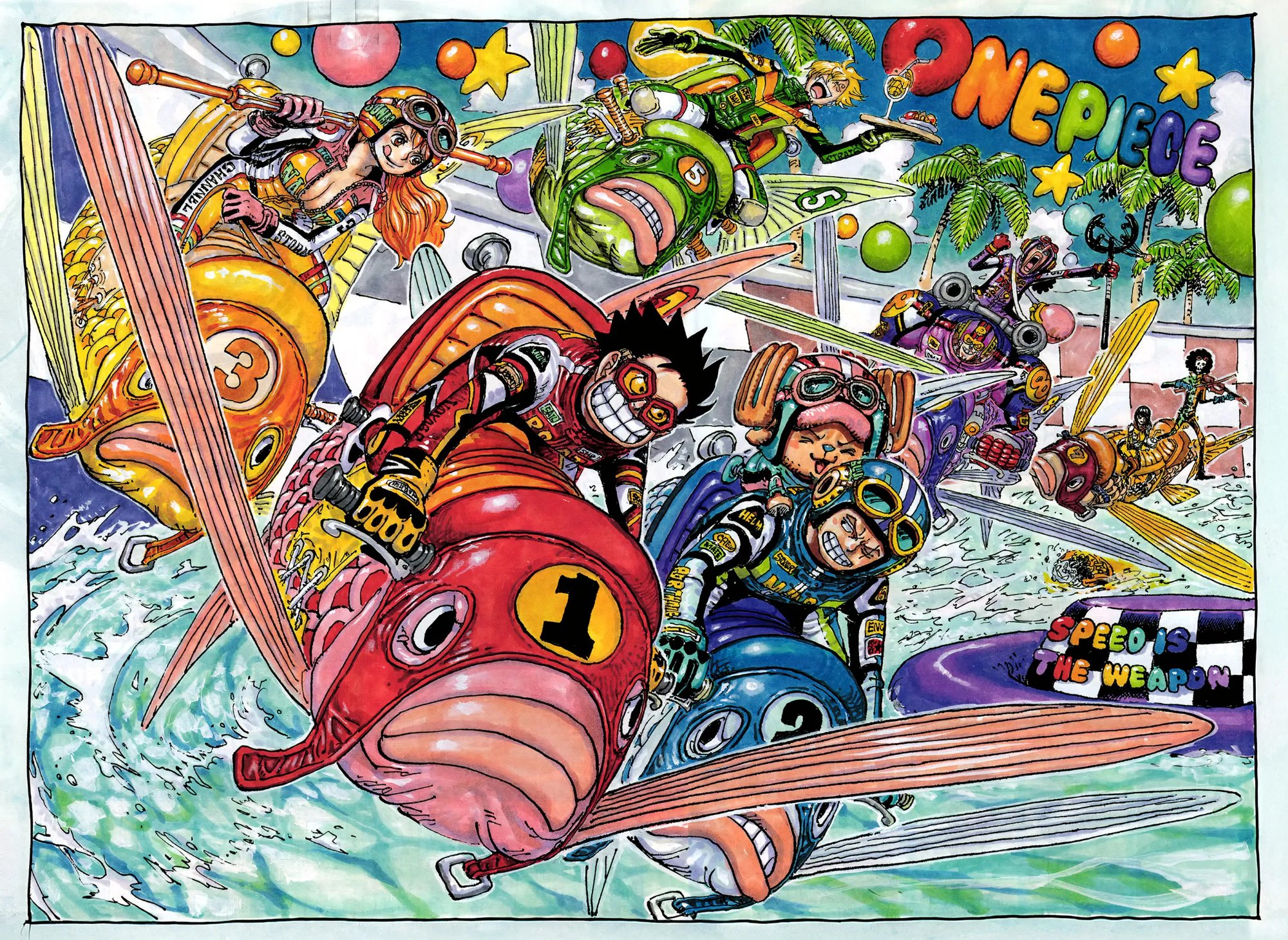Solve One Piece - 1143 jigsaw puzzle online with 588 pieces