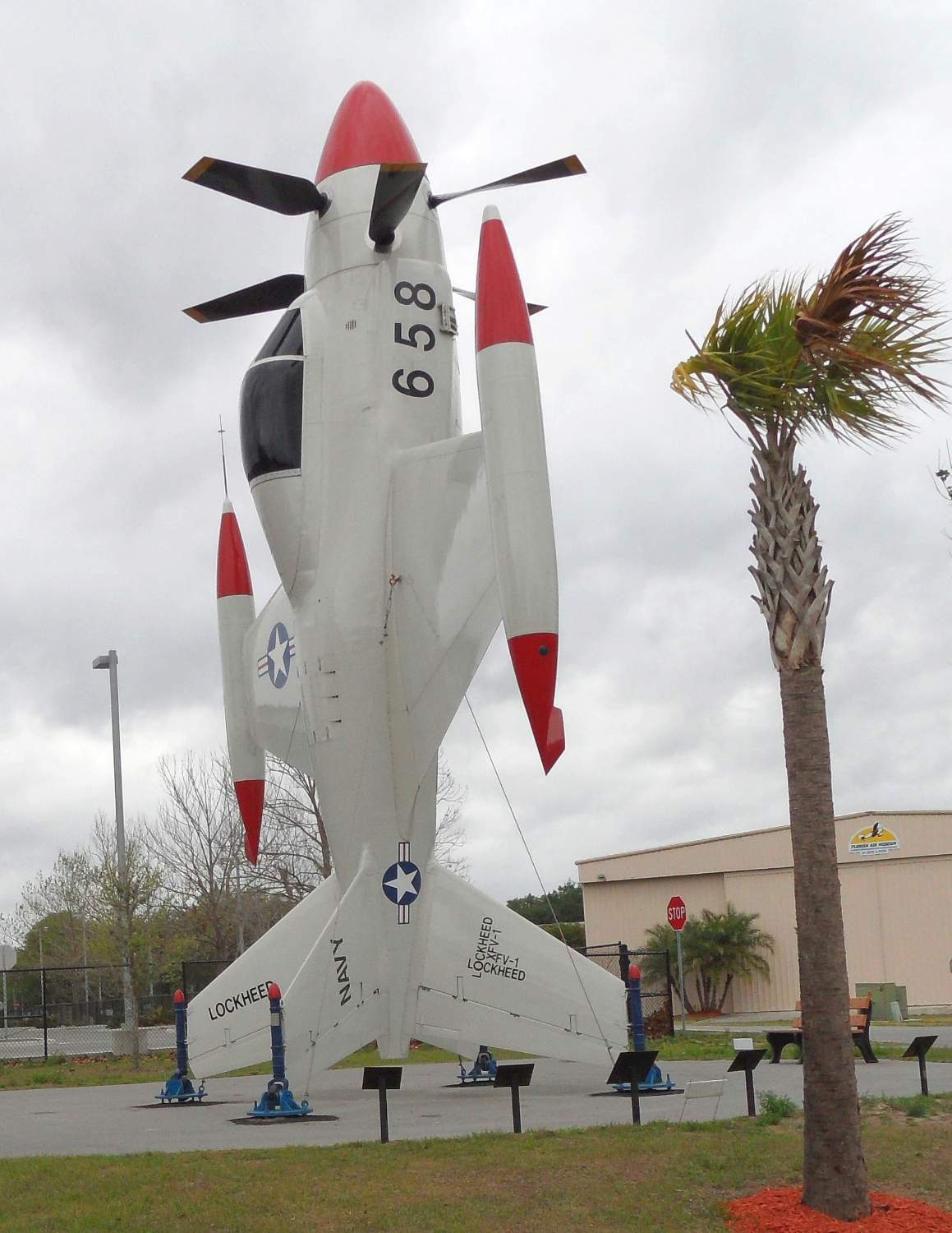 Solve Lockheed XFV jigsaw puzzle online with 108 pieces