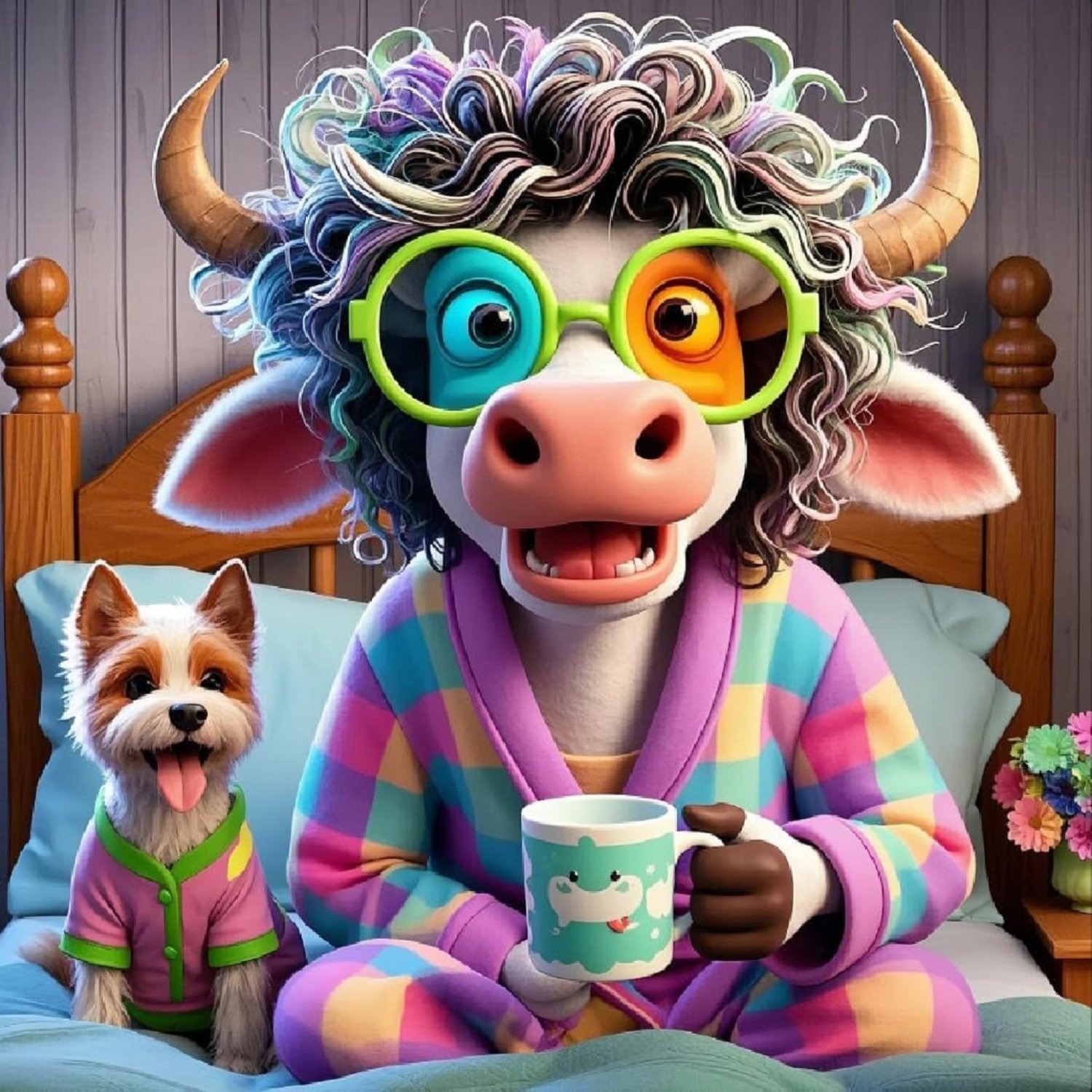 Solve Up and Ready for Friday jigsaw puzzle online with 81 pieces