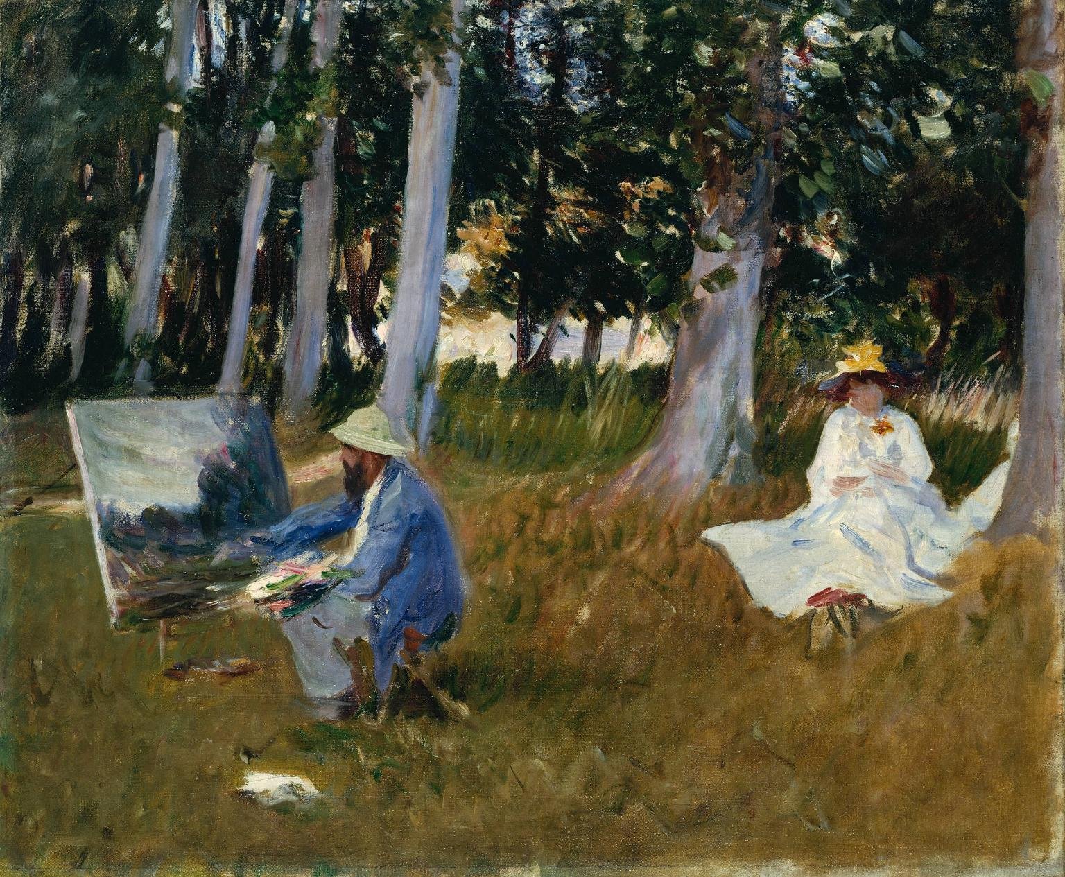 Solve Monet Painting by John Singer Sargeant jigsaw puzzle online with ...