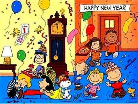 Solve Happy New Year jigsaw puzzle online with 48 pieces