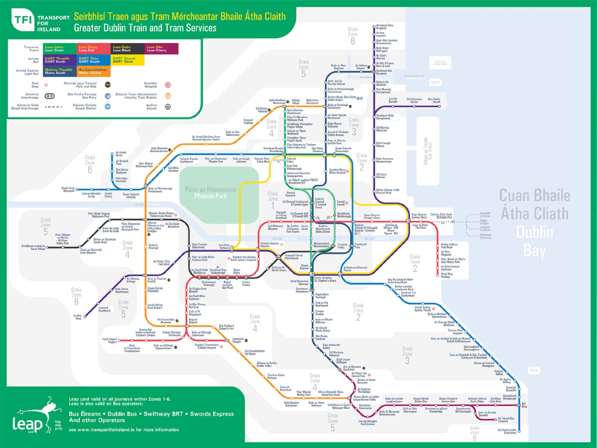 Solve Dublin Transit Map jigsaw puzzle online with 594 pieces