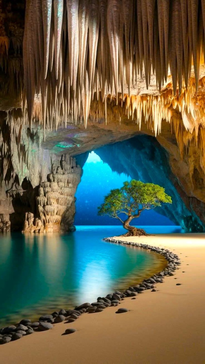 Jigsaw Puzzle | 91 pieces | Ocean Cave | Jigidi