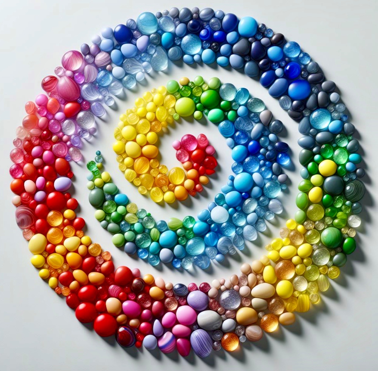 Solve Sircle Spiral jigsaw puzzle online with 81 pieces