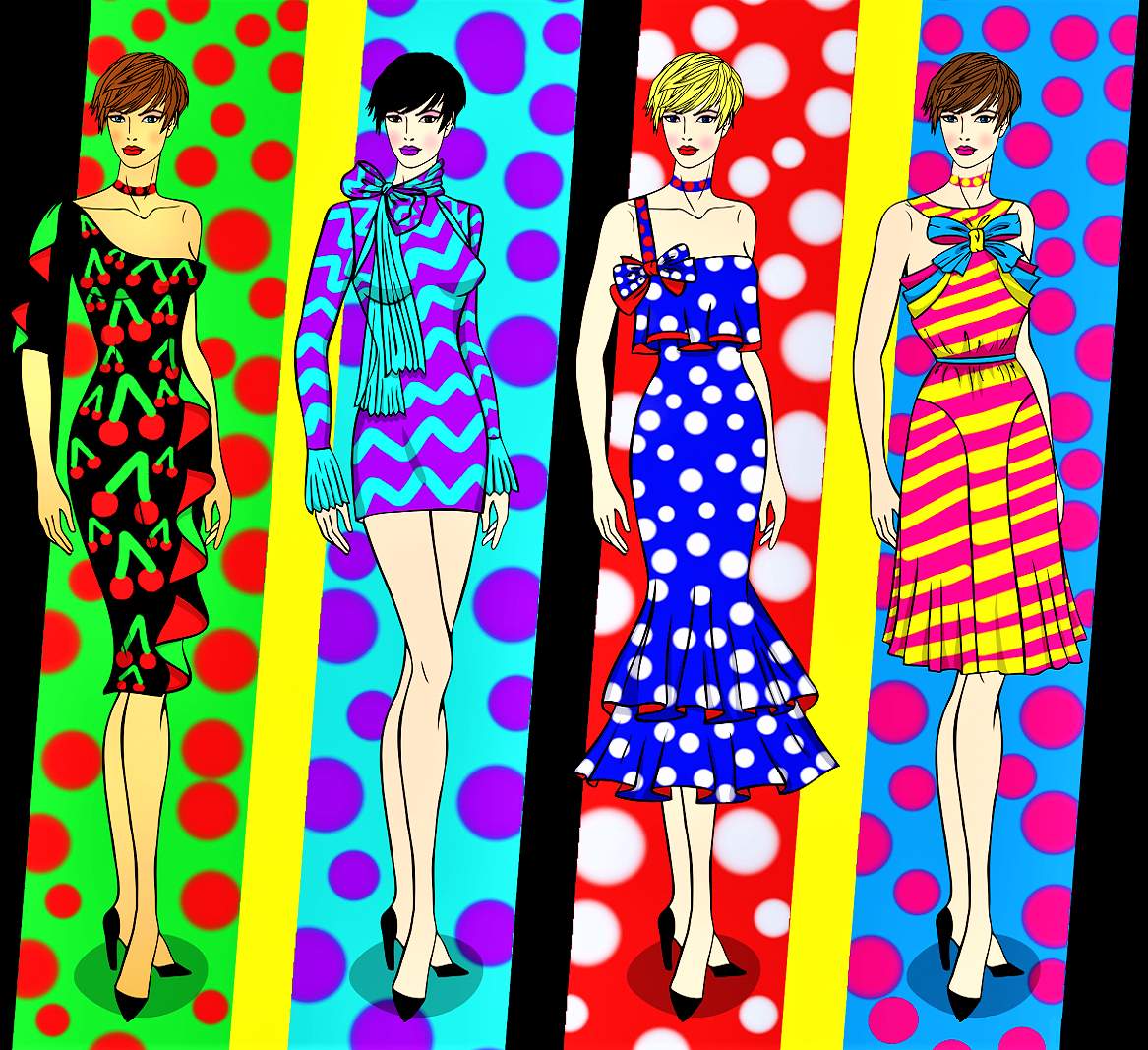 Jigsaw Puzzle | Moda | 72 pieces | Jigidi