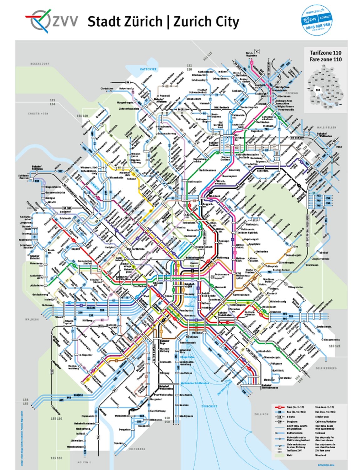 Solve Zurich Transit Map jigsaw puzzle online with 594 pieces